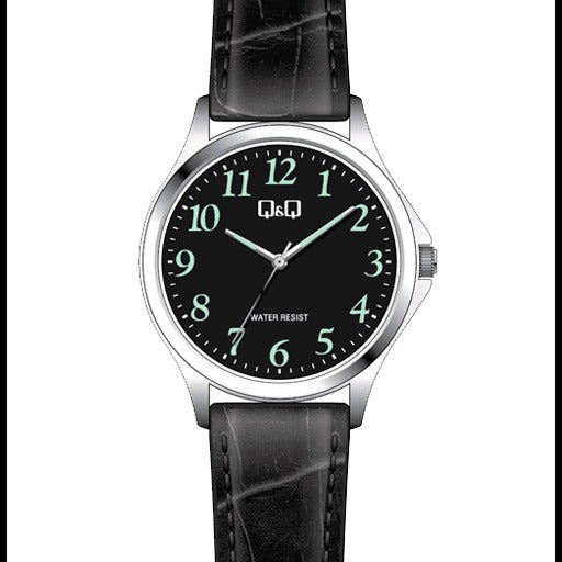 RELOJ CLÁSICO PARA HOMBRE Q&Q Q&Q Q93A-003PY - NEGRO – Kronotime