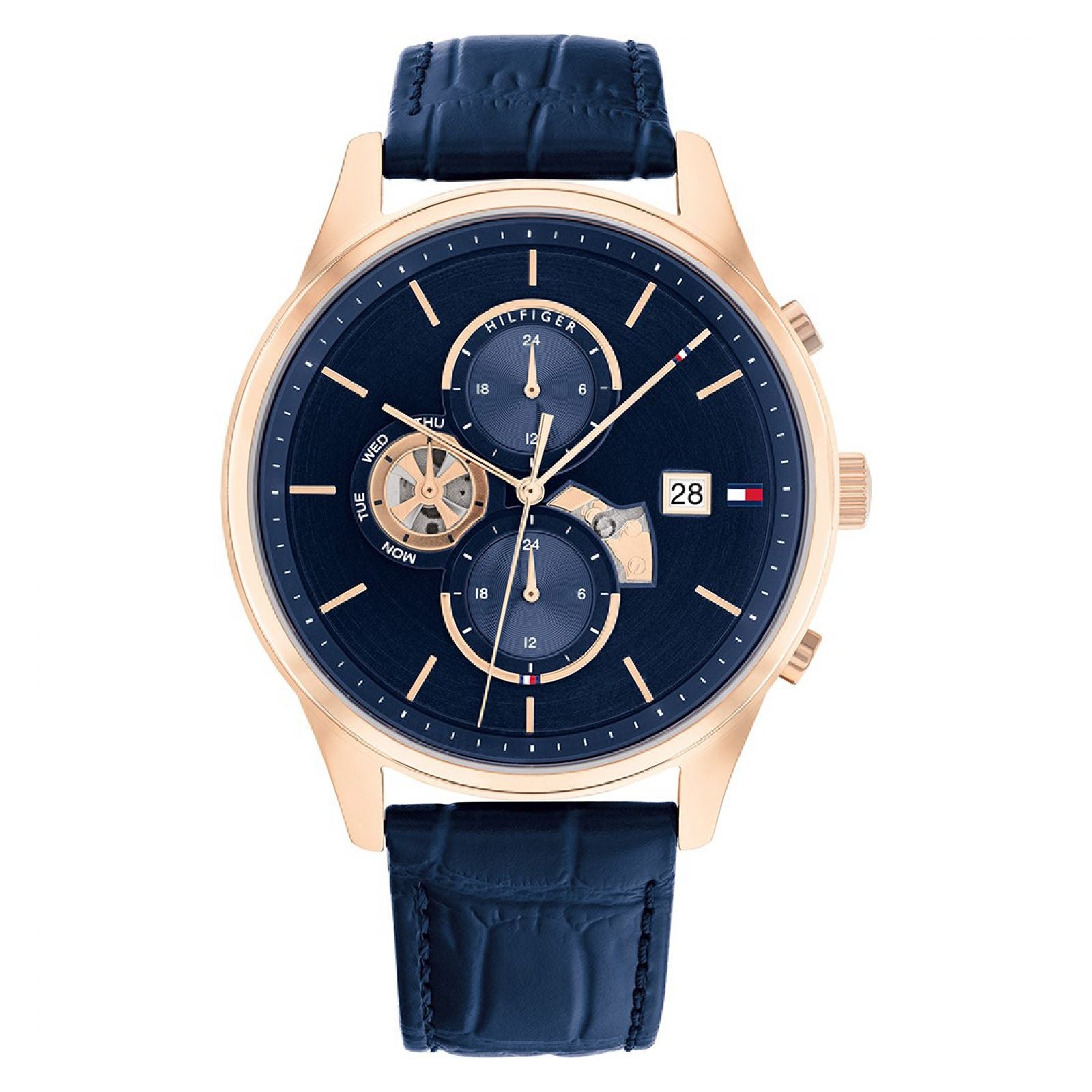 RELOJ CLÁSICO PARA HOMBRE TOMMY HILFIGER 1710503 - AZUL – Kronotime