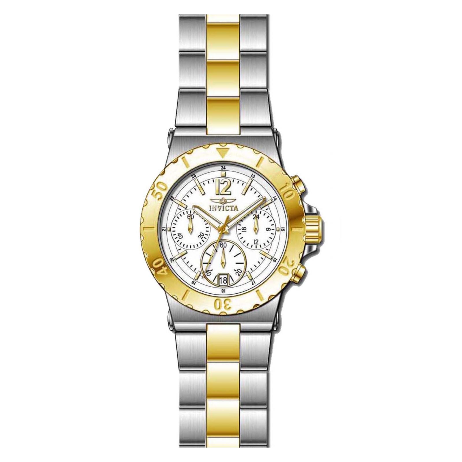 RELOJ CLÁSICO PARA MUJER INVICTA SPECIALTY 14855 - ACERO, ORO – Kronotime