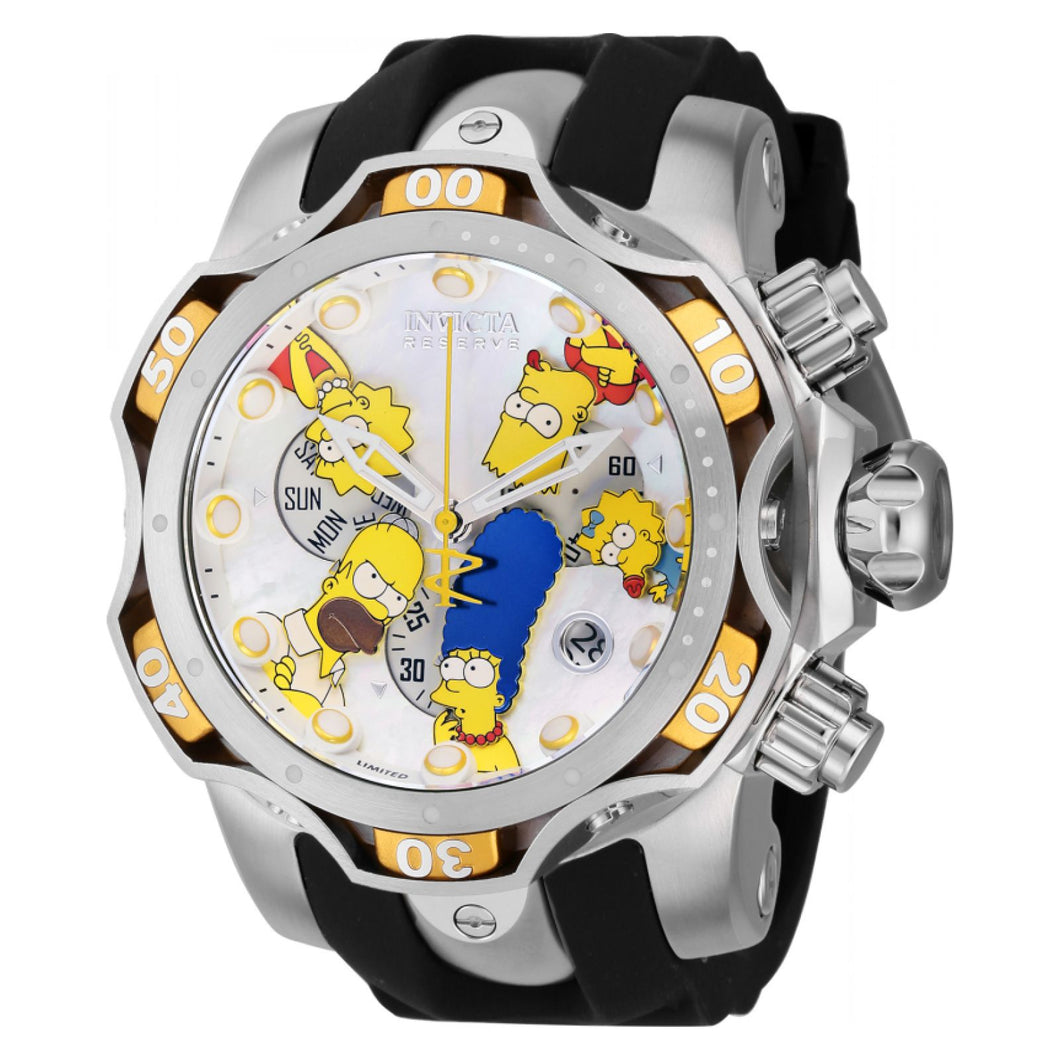 RELOJ DEPORTIVO PARA HOMBRE INVICTA SIMPSONS 39182 - BLACK, STEEL ...