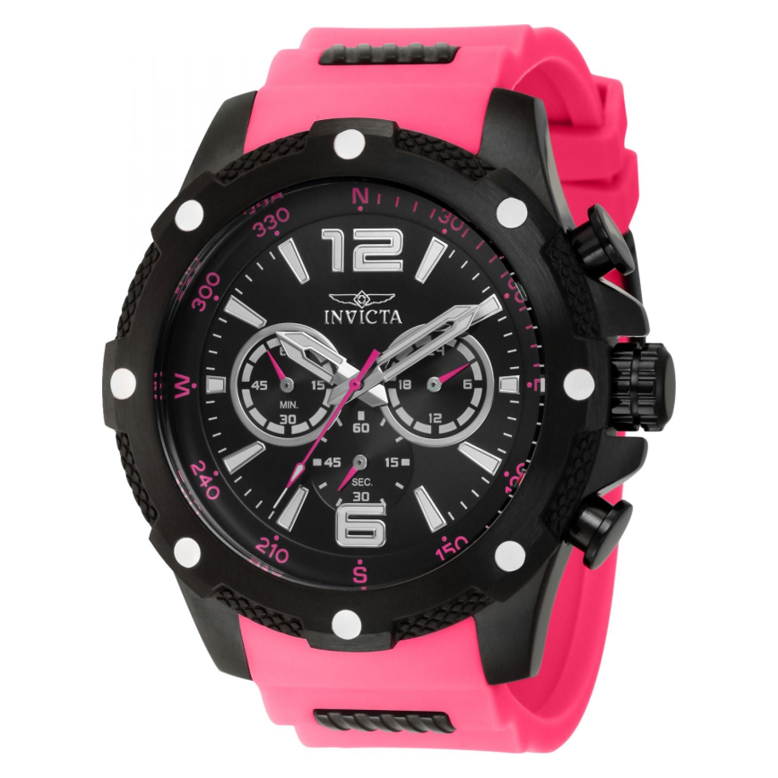 RELOJ PARA HOMBRE INVICTA I-FORCE 43000 - PINK, BLACK – Kronotime