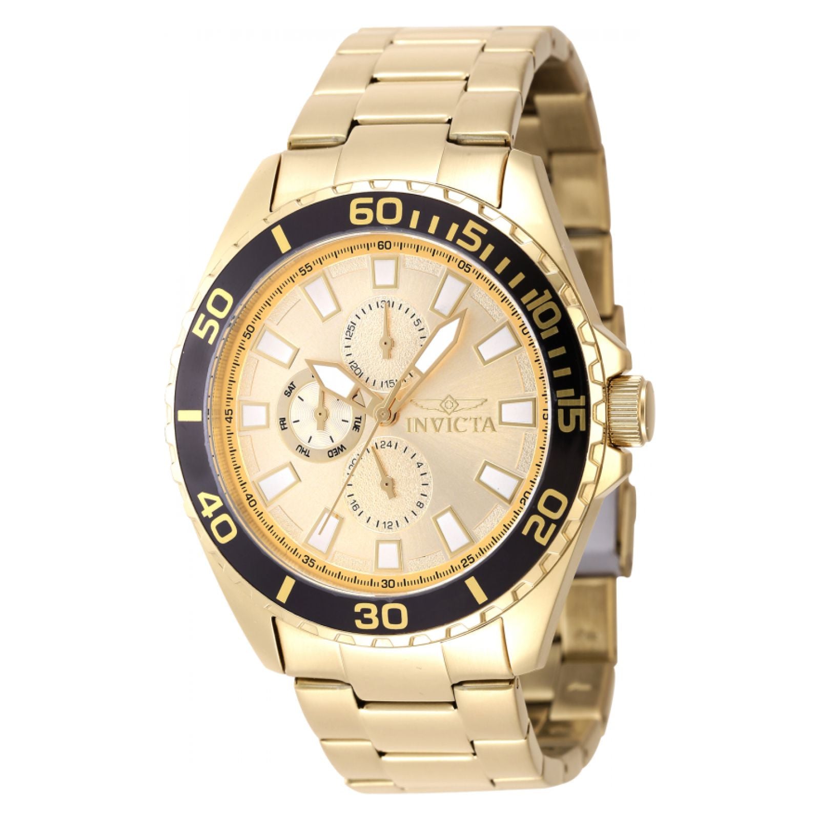 RELOJ PARA HOMBRE INVICTA PRO DIVER 47577 - ORO – Kronotime