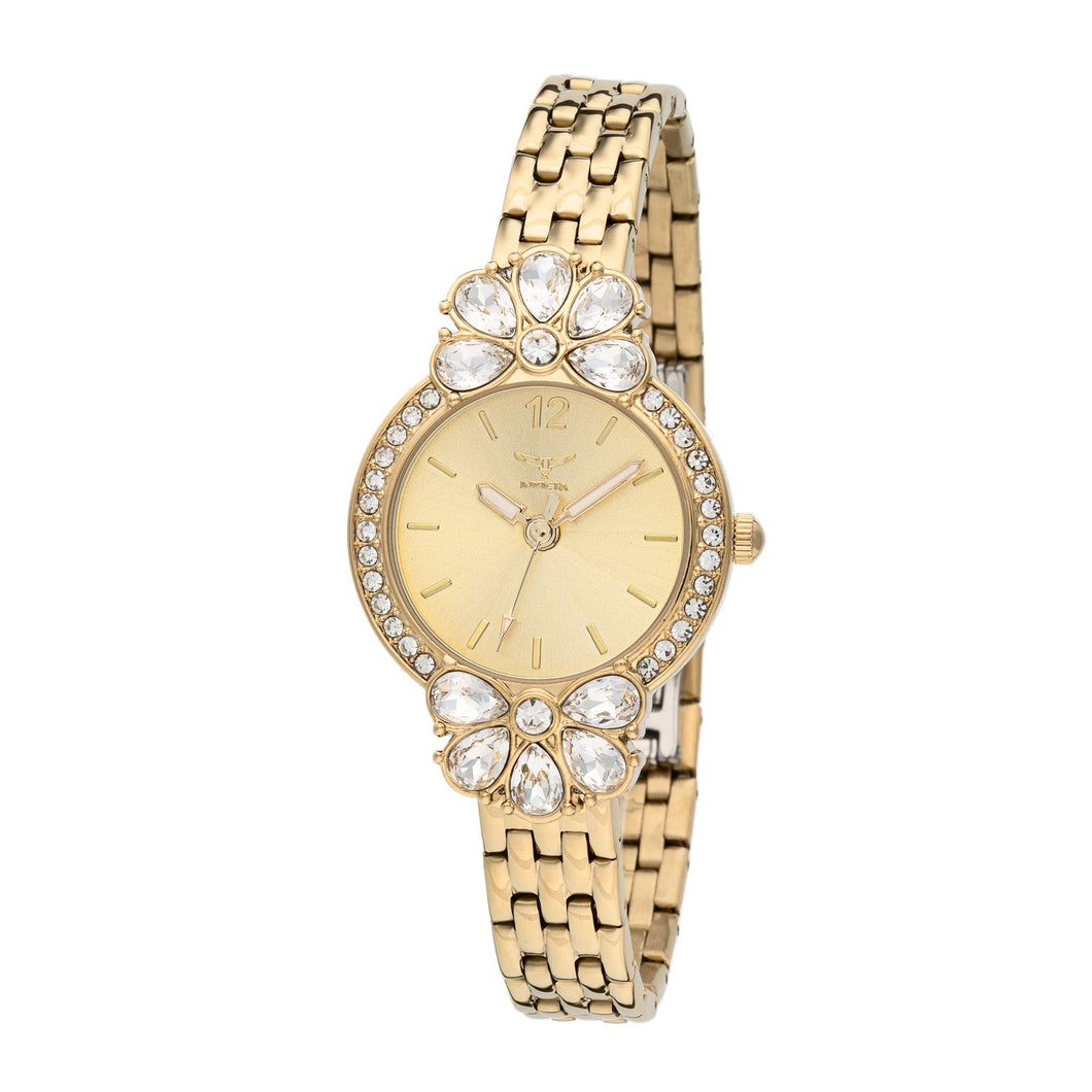 RELOJ PARA MUJER INVICTA WILDFLOWER 69103 - GOLD – Kronotime