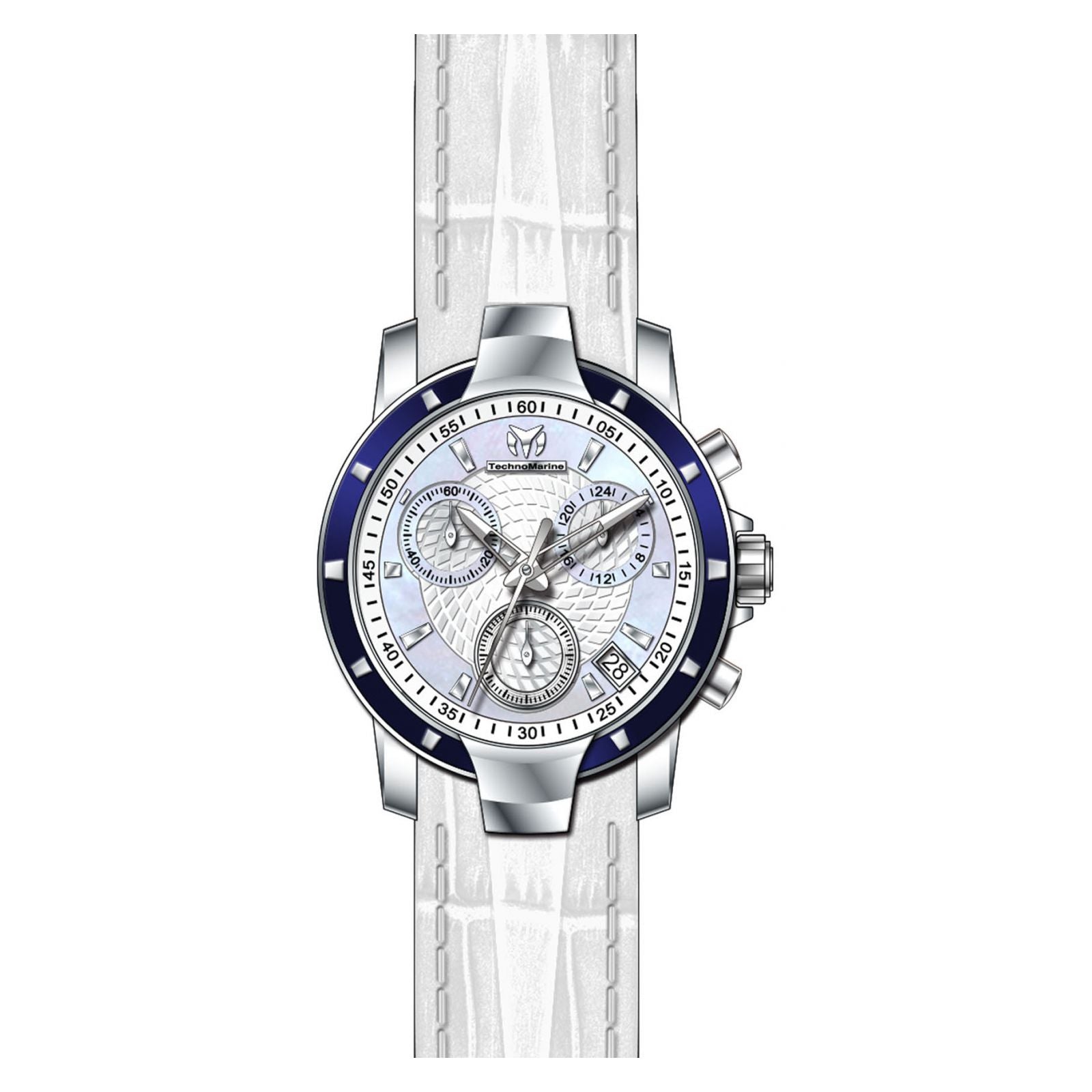 RELOJ CLÁSICO PARA MUJER TECHNOMARINE UF6 TM-615001 - BLANCO – Kronotime