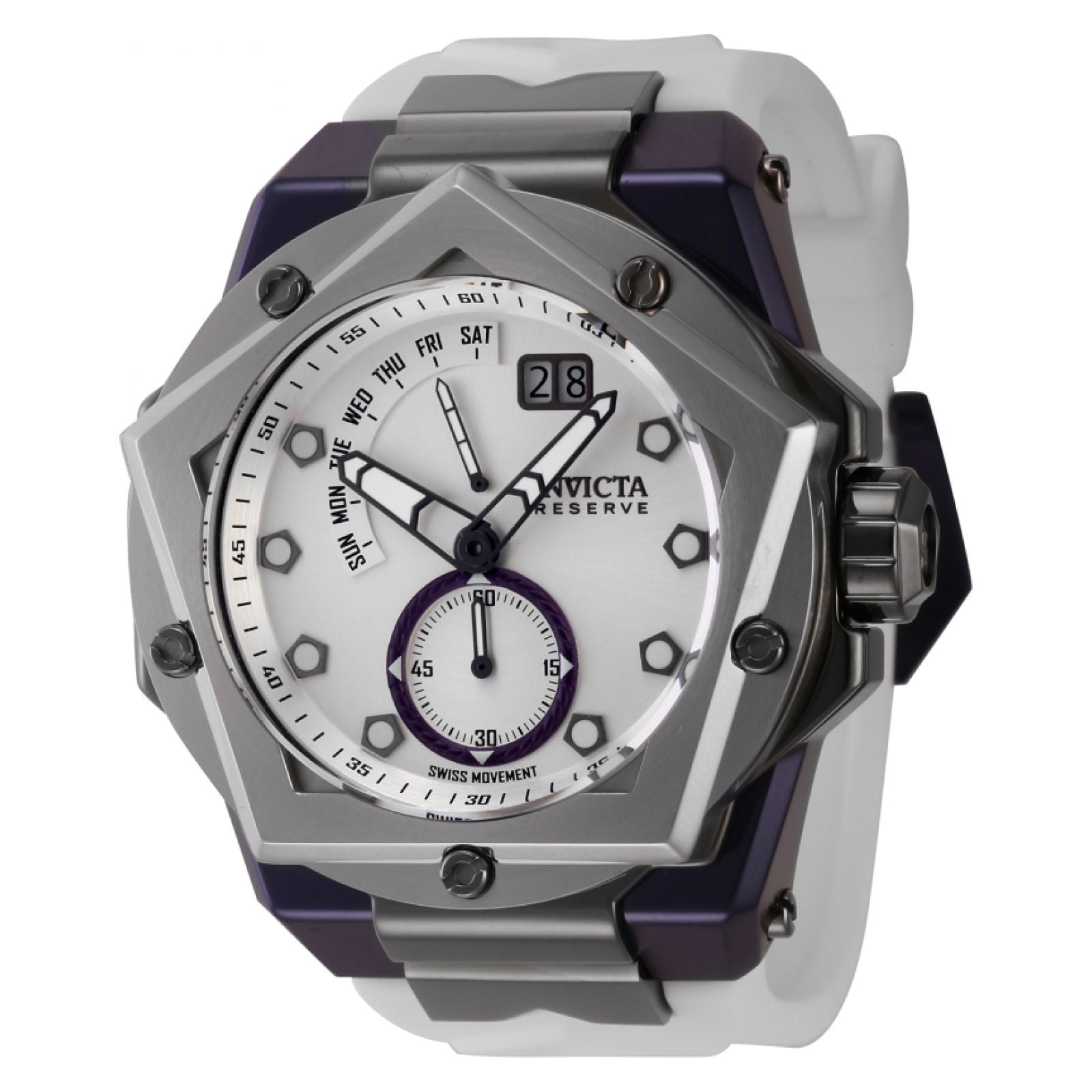 RELOJ DEPORTIVO PARA HOMBRE INVICTA HELIOS 44584 - PÚRPURA, BLANCO, TI ...